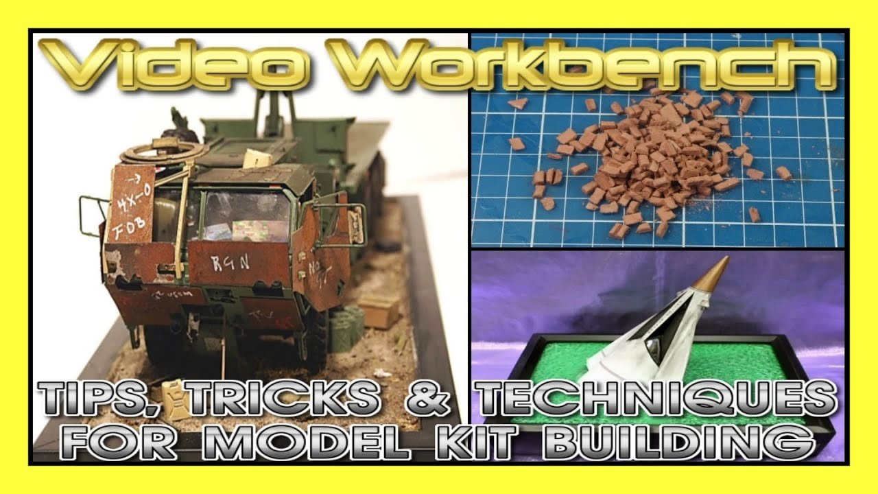 Tips, Tricks & Techniques For Model Kit Building | Video Workbench
