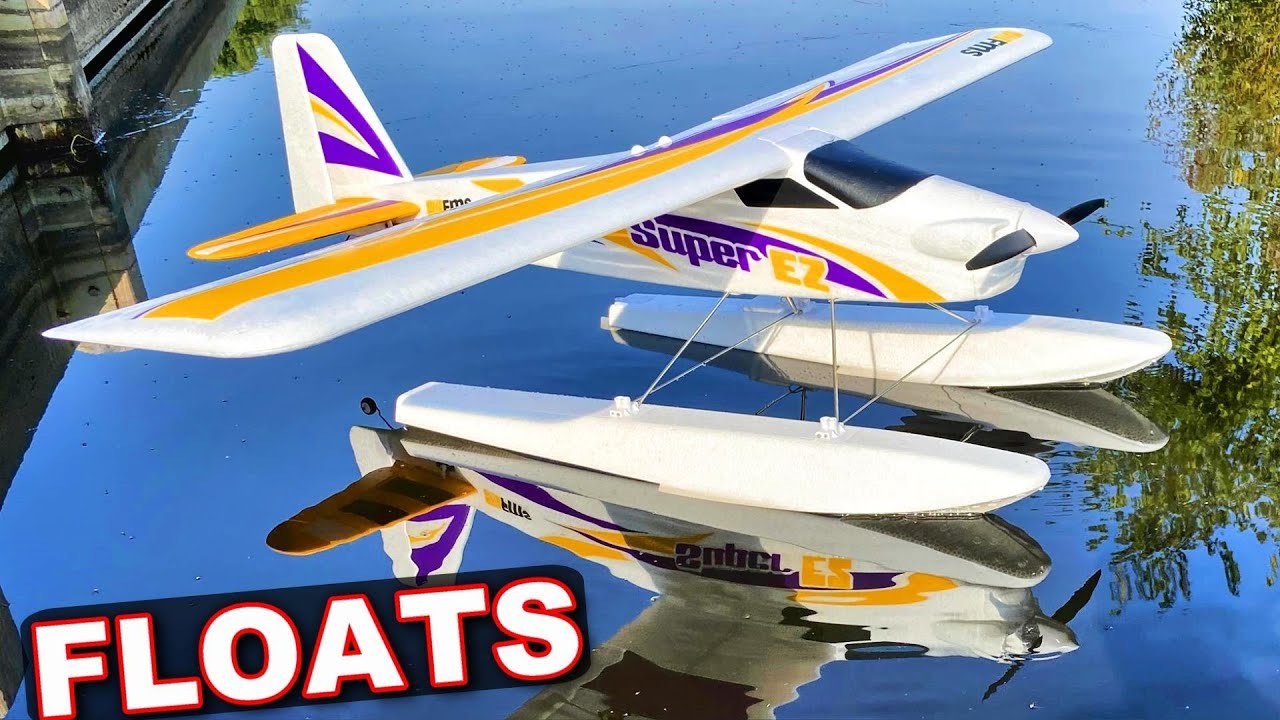 You Won't Believe How AWESOME This Water Plane Is!!! - FMS Super EZ