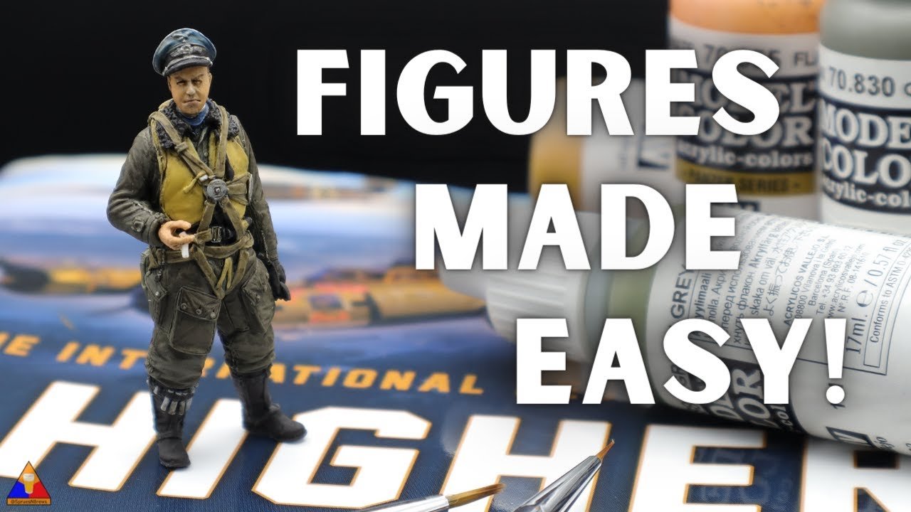 How To Paint Scale Model Figures... Made Easy! | Franz Stigler From "A ...