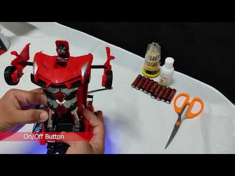 Deformation Robot RC Car | Unboxing And Testing | Transformer Robot ...