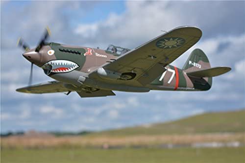 "Fly A P-40B Flying Tiger Warbird With Flaps, LED Retracts, And Camo ...