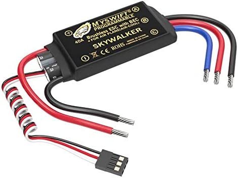 "Experience Smooth Flying With 40A Brushless ESC For RC Airplanes And ...