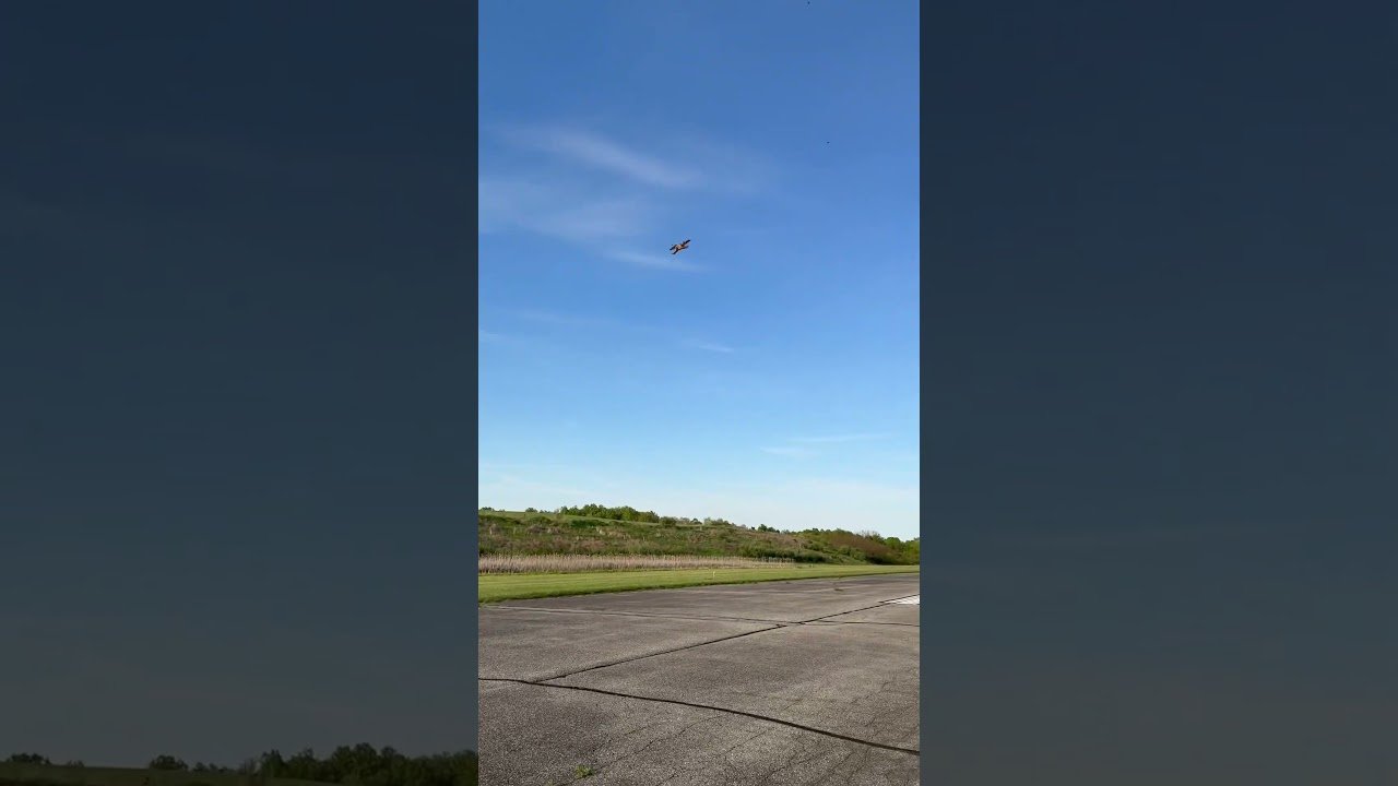 Miniature Crop Duster Airplane