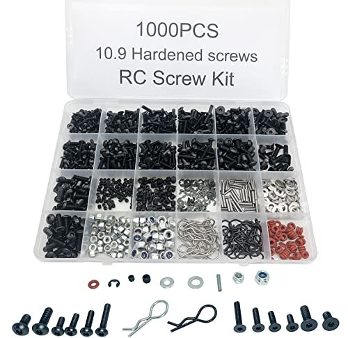 "Upgrade Your RC Car's Hardware With Universal Screw Kit"