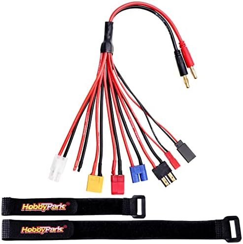 Hobbypark 8-in-1 RC Lipo Charger Adapter: Versatile Wire For Convenient ...