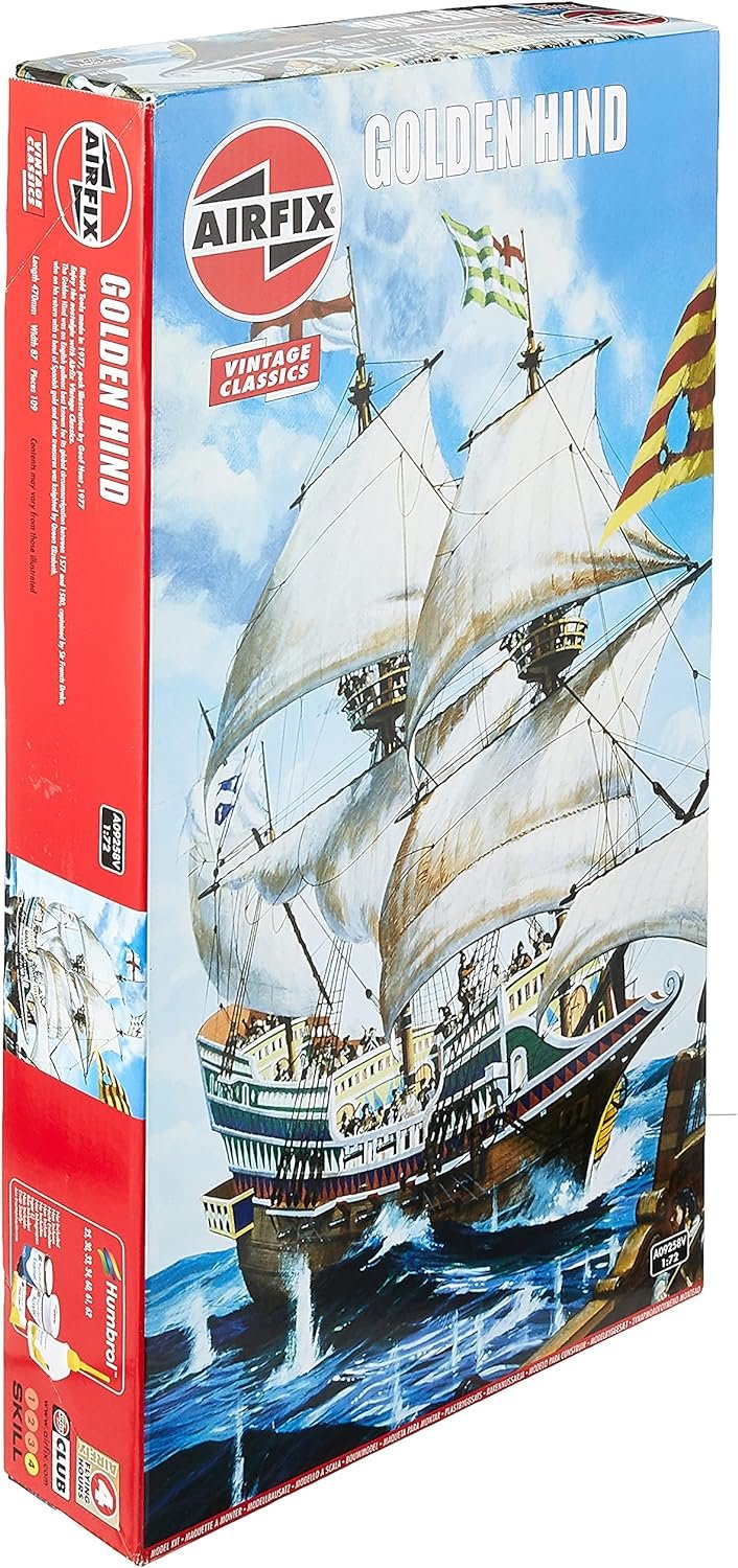 Airfix Vintage Classics Golden Hind Review