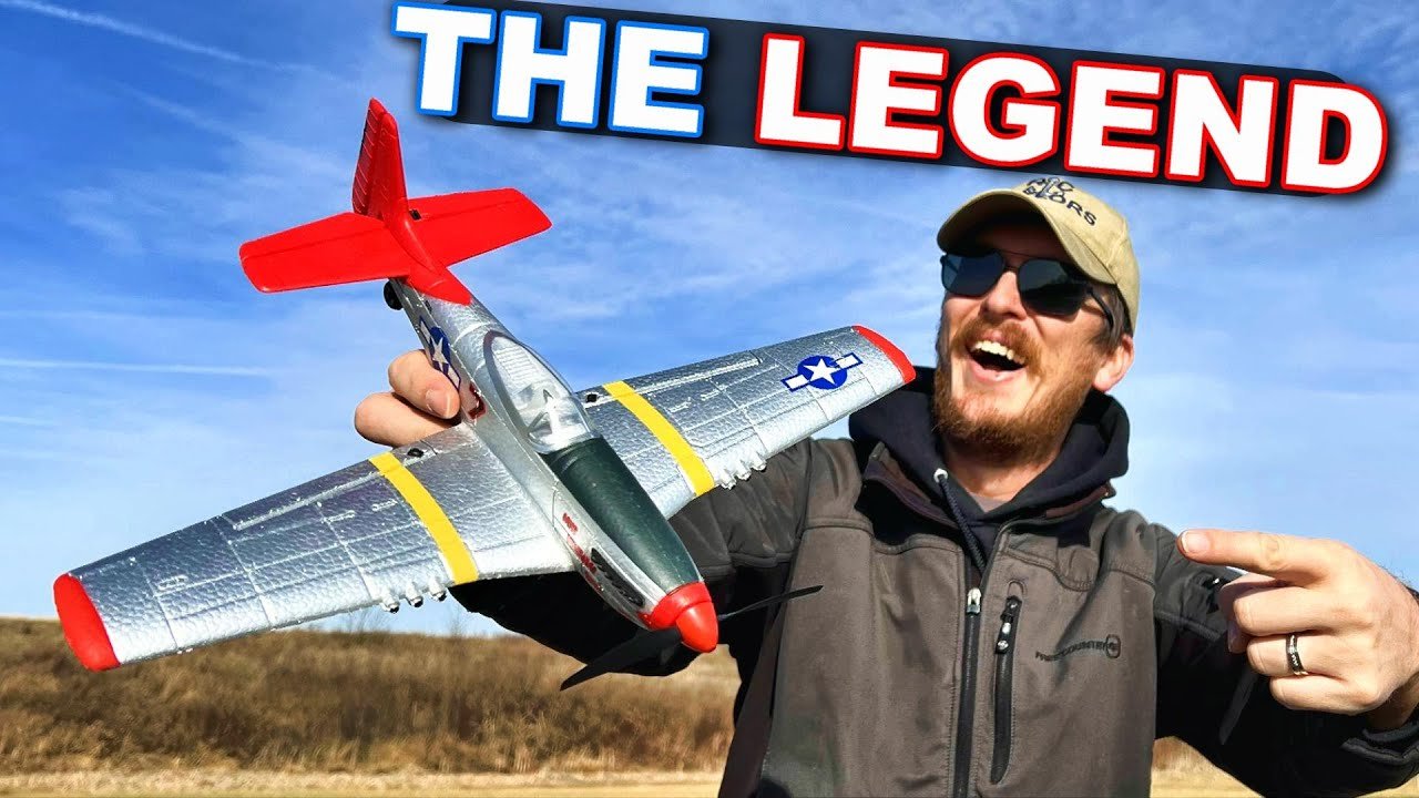 MOST LEGENDARY RC Plane! Miniature P-51 Mustang!!!