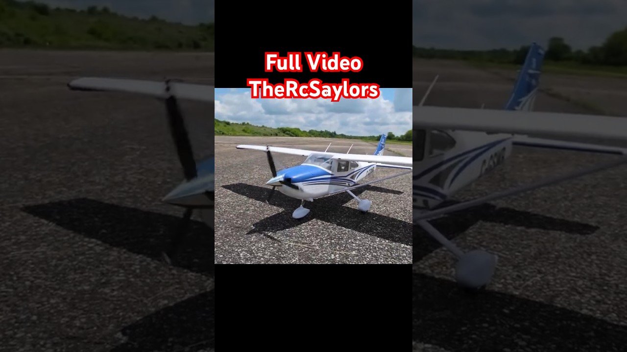 Beautiful Scale RC Airplane! Cessna 182 #cessna #scale #rcplane