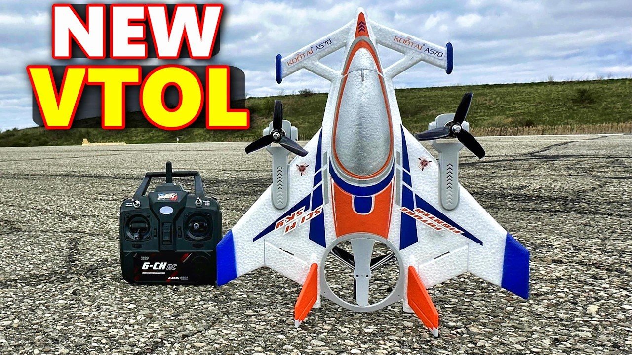 EASY To Fly & Fun VTOL - Qidi 570
