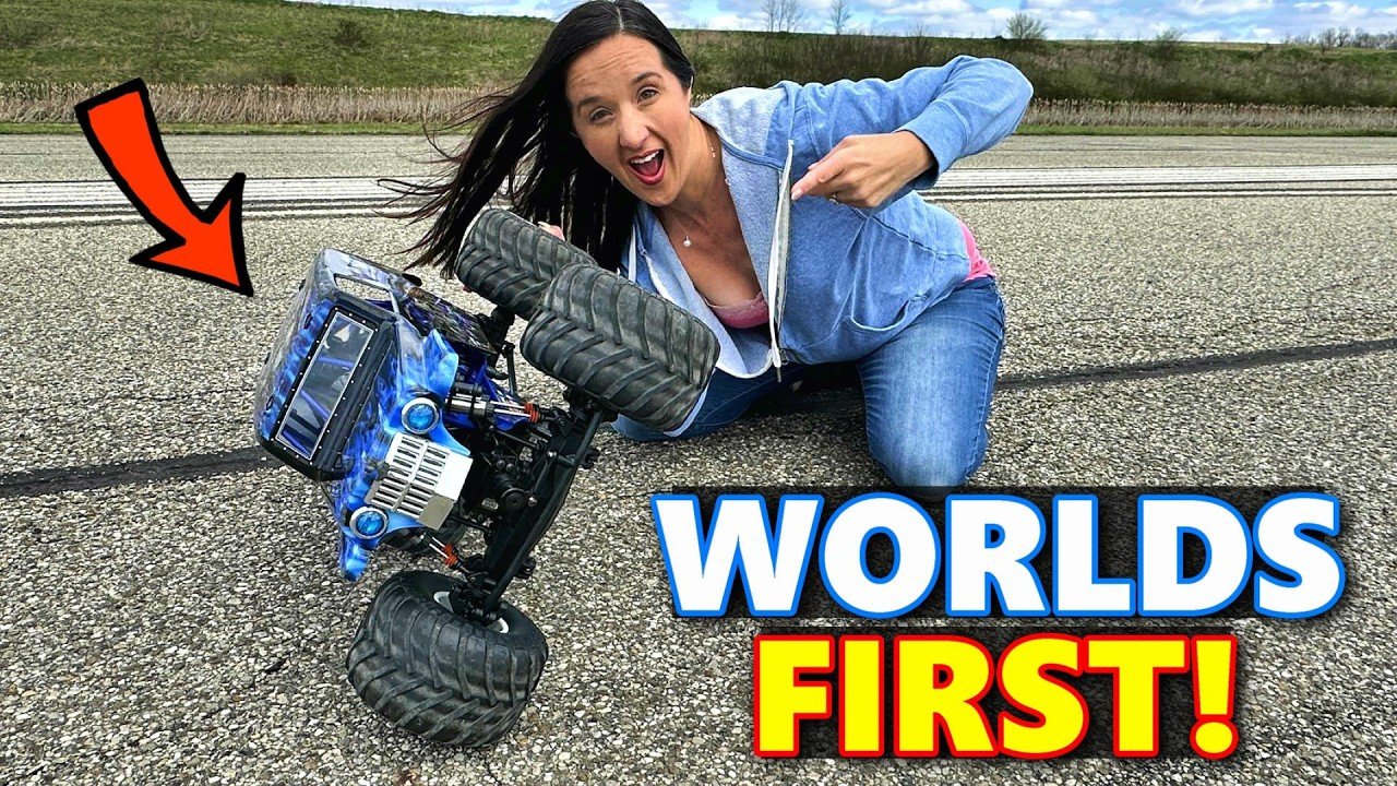 World's SMARTEST RC Monster Truck - TRICK MASTER New Losi 1/8 LMT 2.0